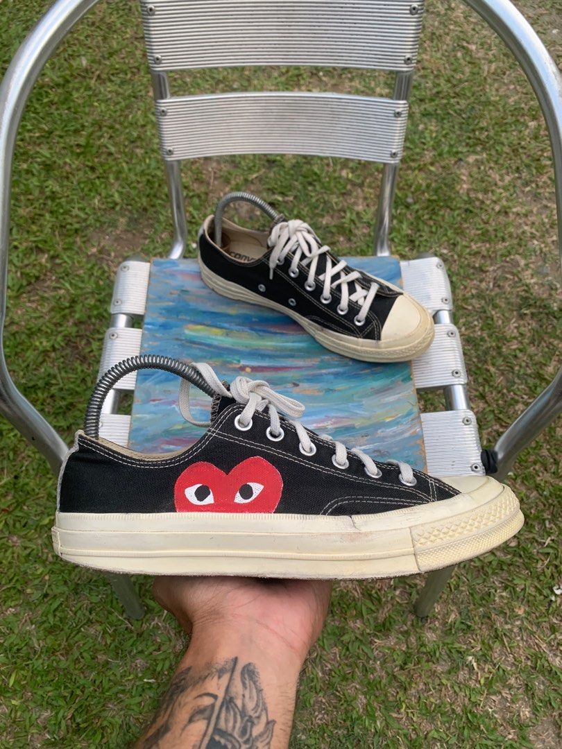Converse cdg low on Carousell