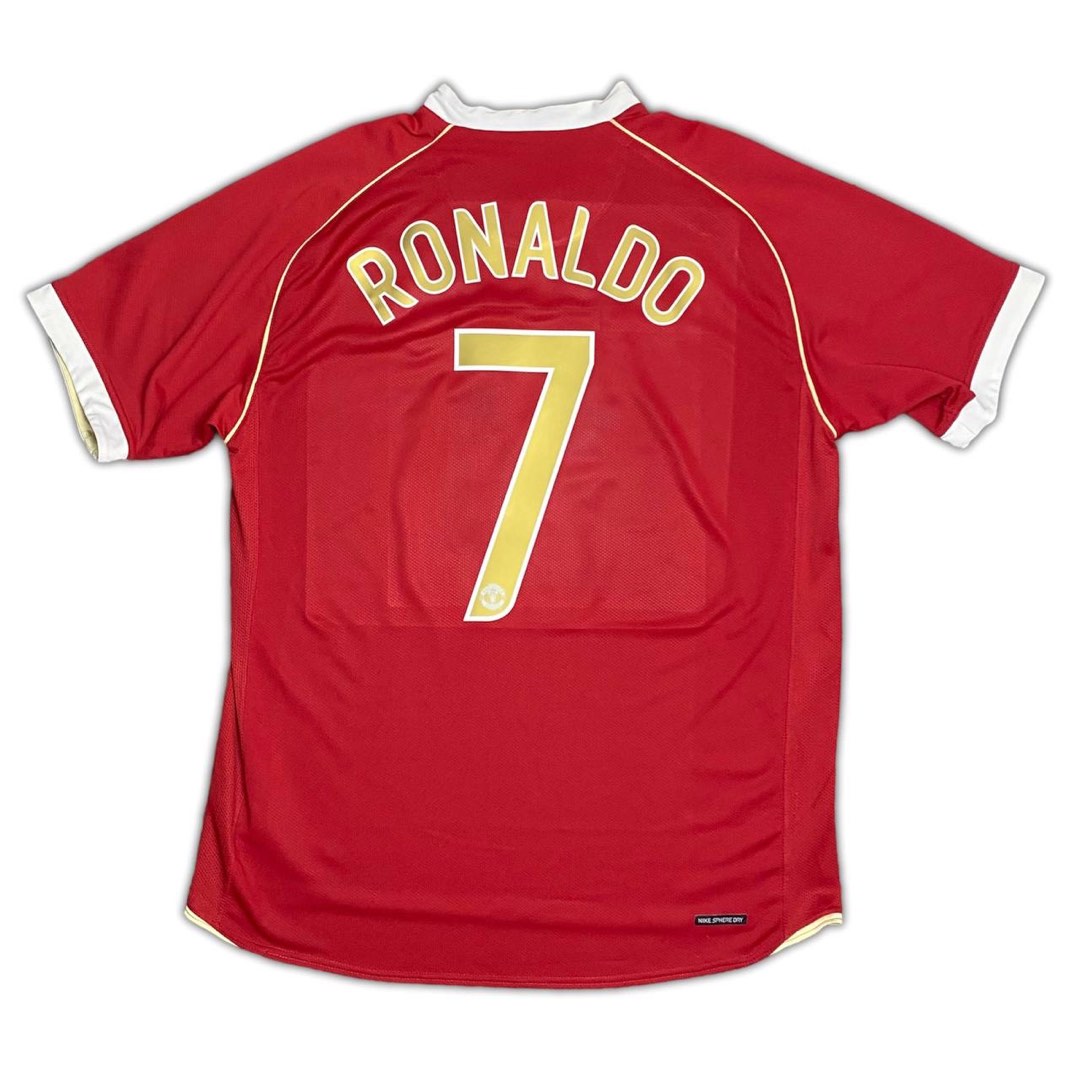 CR7 Cristiano Ronaldo Home 2006-07 Manchester United soccer/football ...