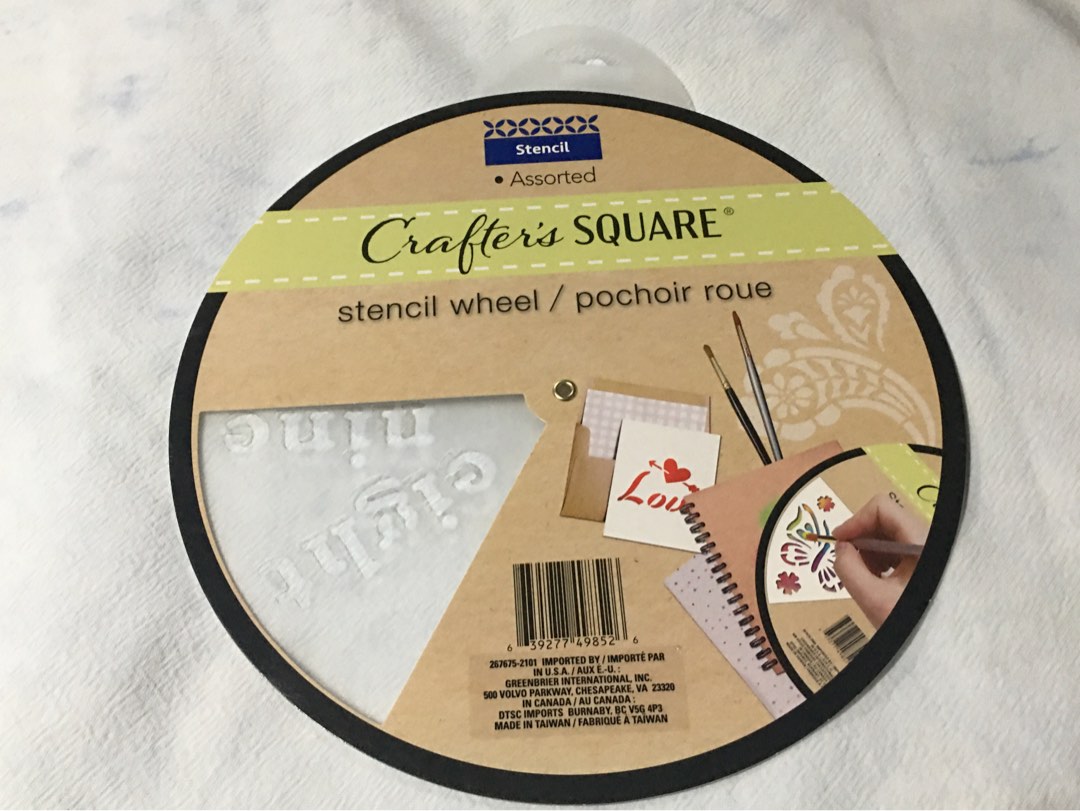 Crafter's Square - Stencil Wheel on Carousell
