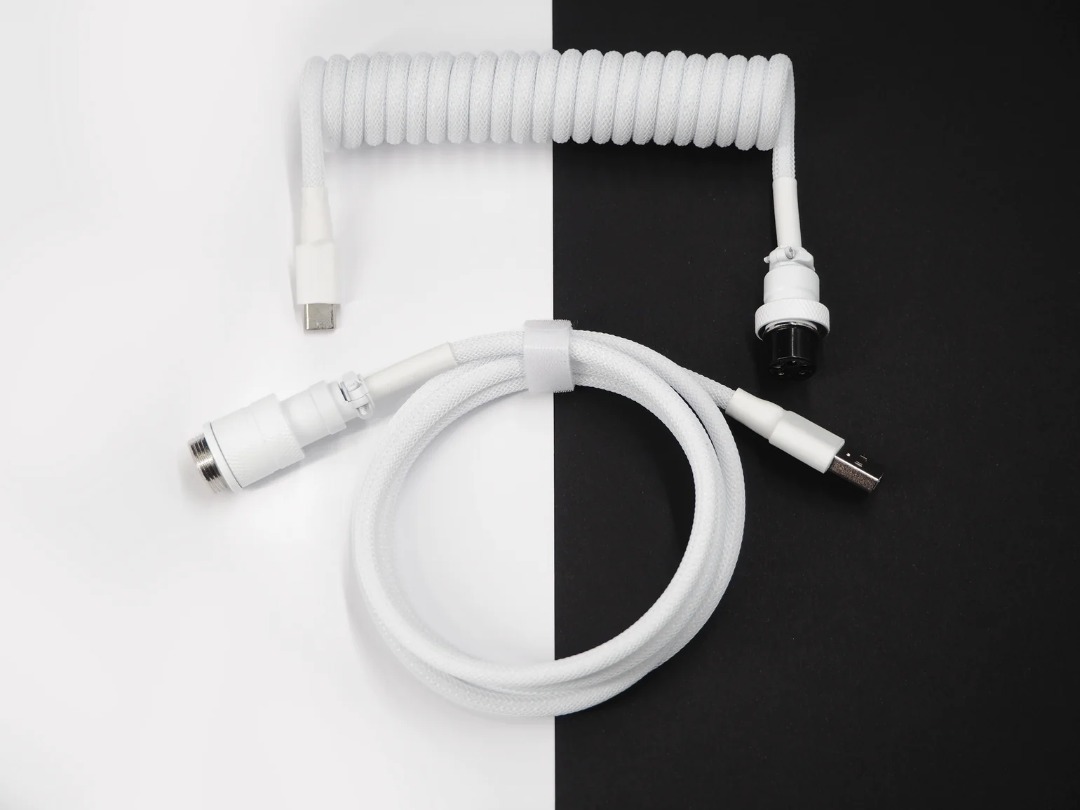 Custom Coiled Aviator Keyboard Cable - pantheonkeys, Computers & Tech ...