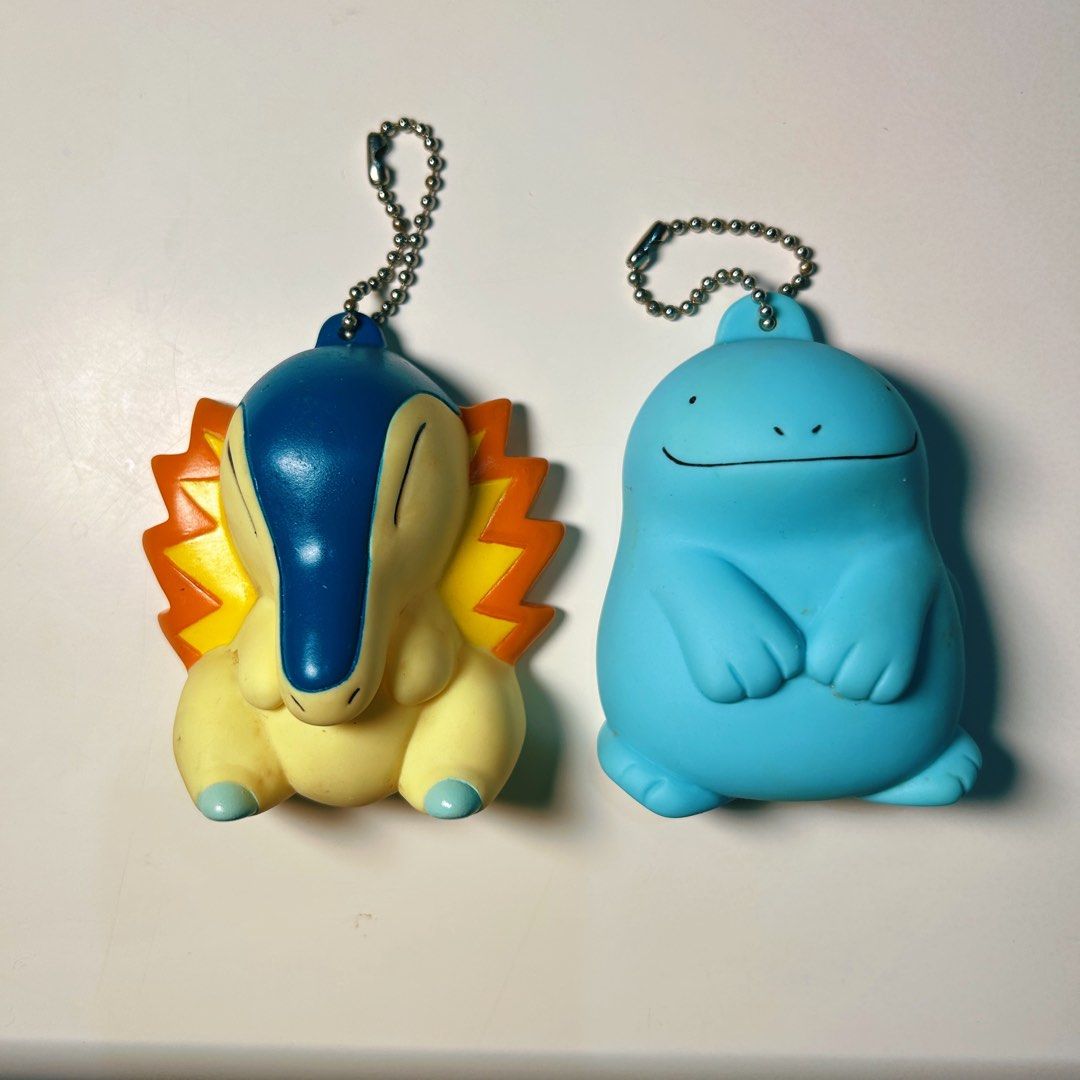 Cyndaquil and Quagsirr Pokemon Keychain, Hobbies & Toys, Memorabilia ...