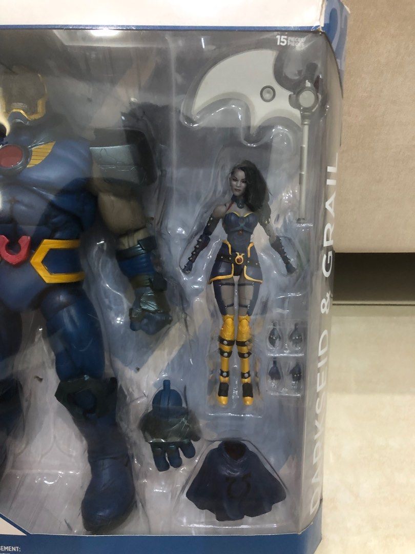 DC Icons Darkseid and Grail, Hobbies & Toys, Toys & Games on Carousell