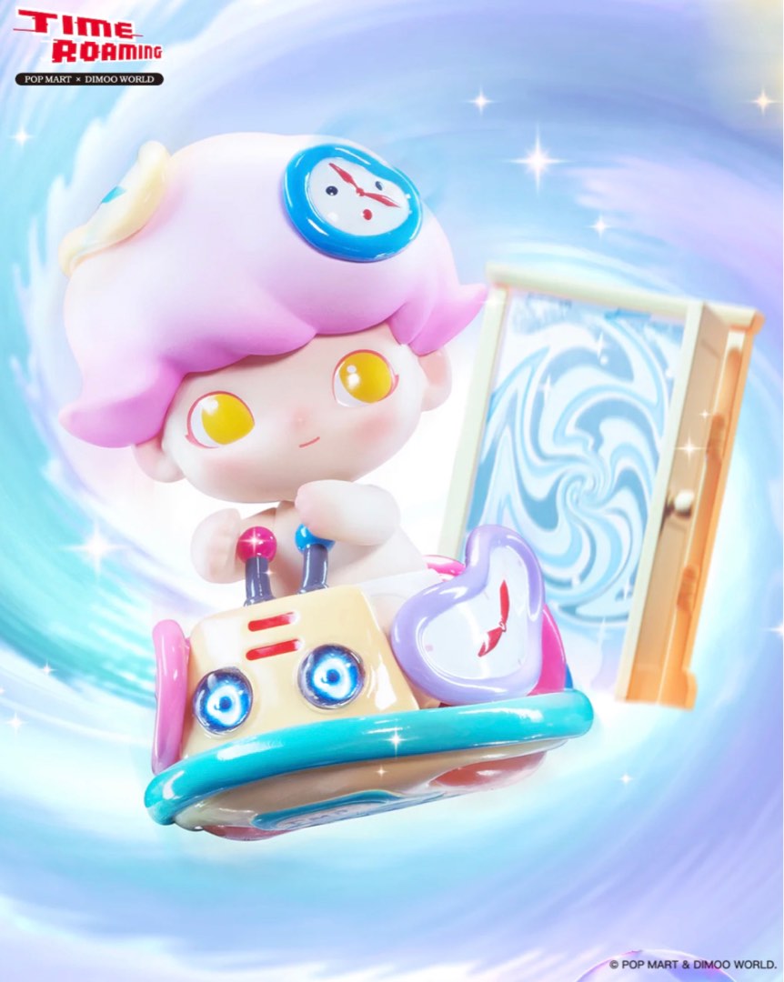 Dimoo time traveller secret manipulator, Hobbies & Toys, Toys & Games ...