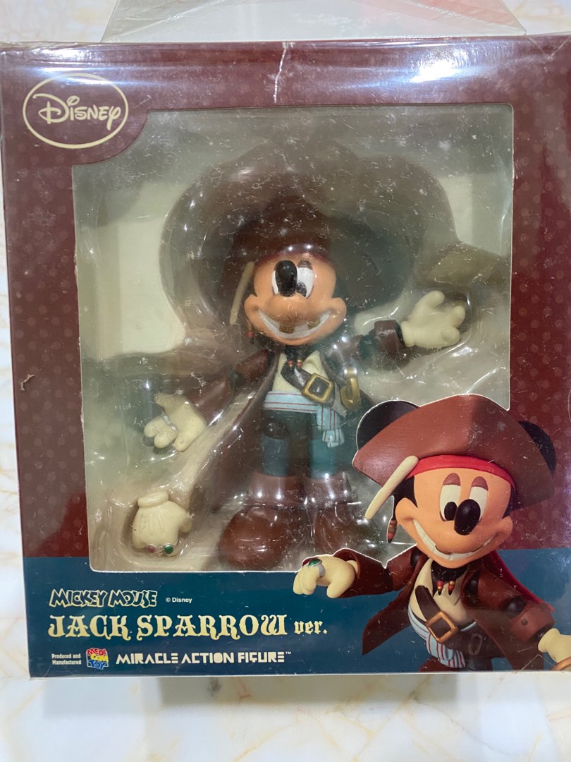 Disney Mickey Mouse jack sparrow figurine, Hobbies & Toys, Toys & Games ...