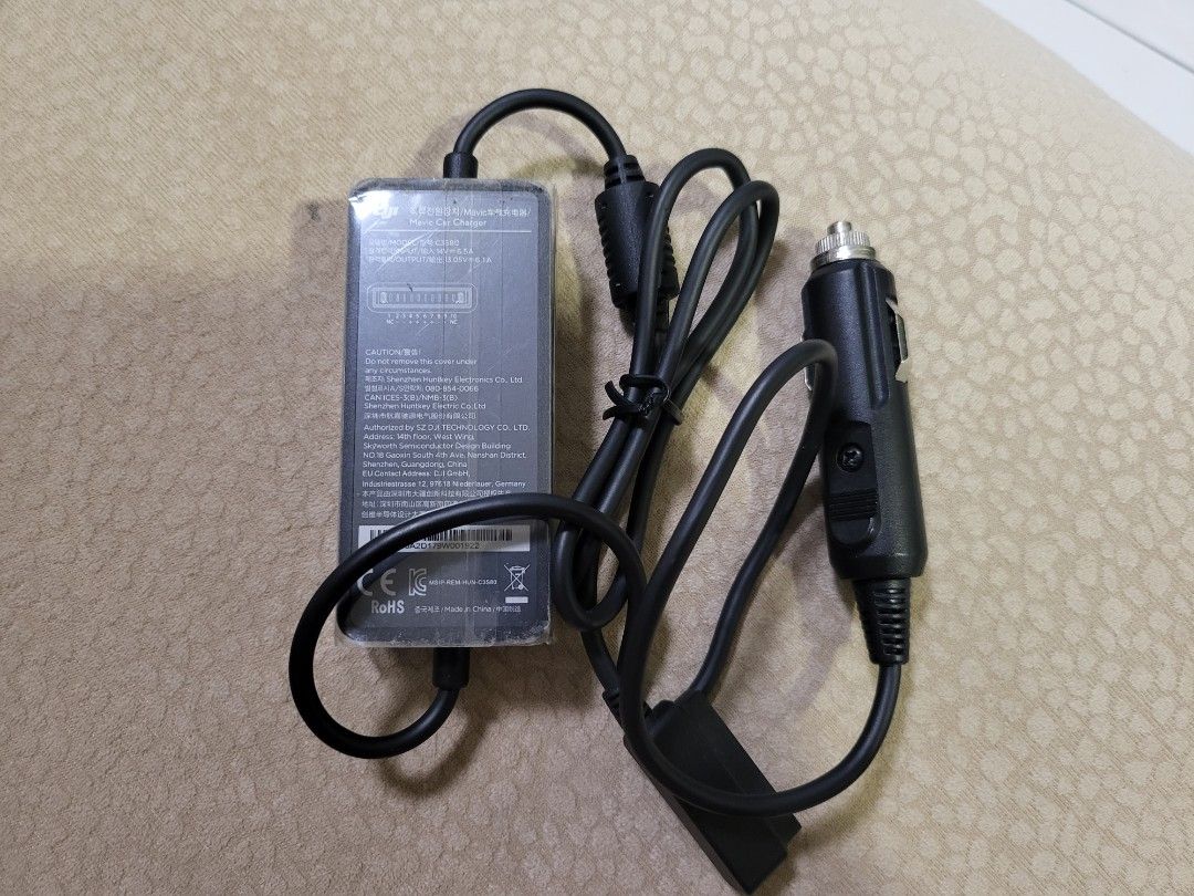 Dji mavic pro car charger, Photography, Drones on Carousell