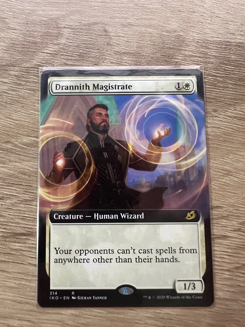 MTG Drannith Magistrate Extended Art, Hobbies & Toys, Toys & Games on ...