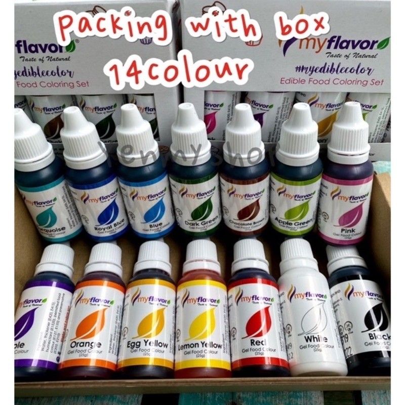 Halal edible food colouring/coloring (babies and kids), Food & Drinks ...