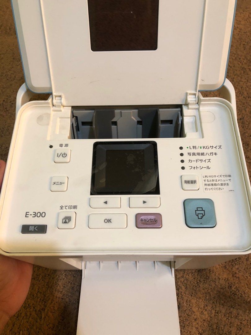 Epson E-300 japan portable printer, Computers & Tech, Printers ...