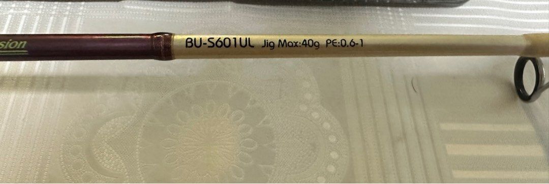 Expert graphite butterfly rod, Sports Equipment, Fishing on Carousell