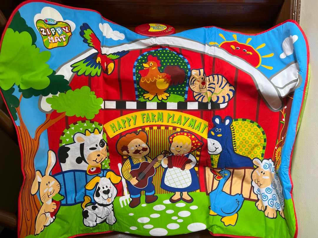 Farm Crawl and Play Mat, Babies & Kids, Infant Playtime on Carousell