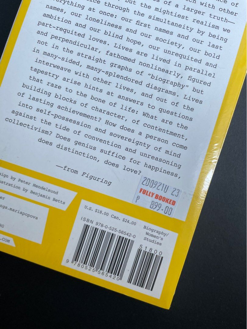 Figuring by Maria Popova, Hobbies & Toys, Books & Magazines, Fiction ...