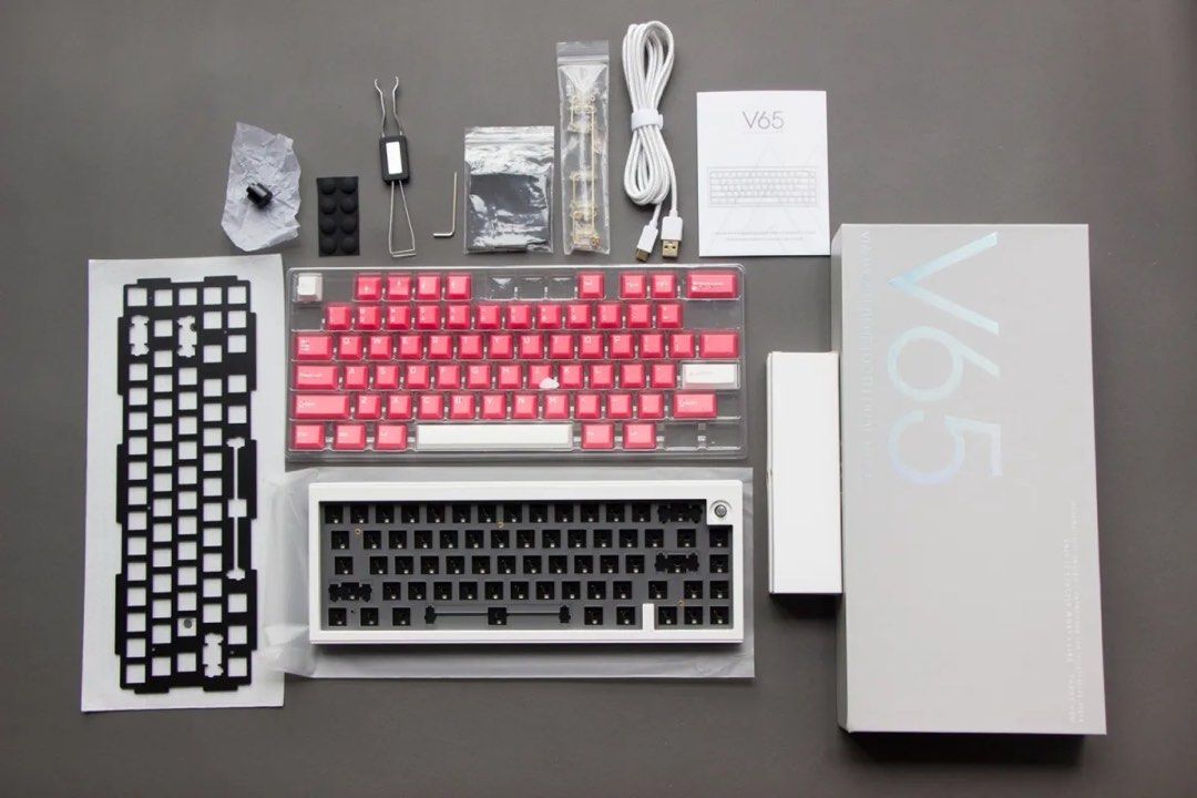 Finalkey Cidoo V65 R2 keyboard diy kit 65% custom mechanical zoom65 ...