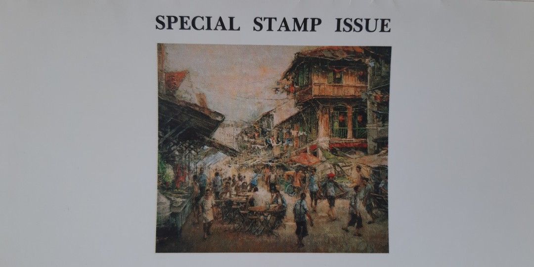First Day Cover - Art Series Paintings of Chinatown, Hobbies & Toys ...