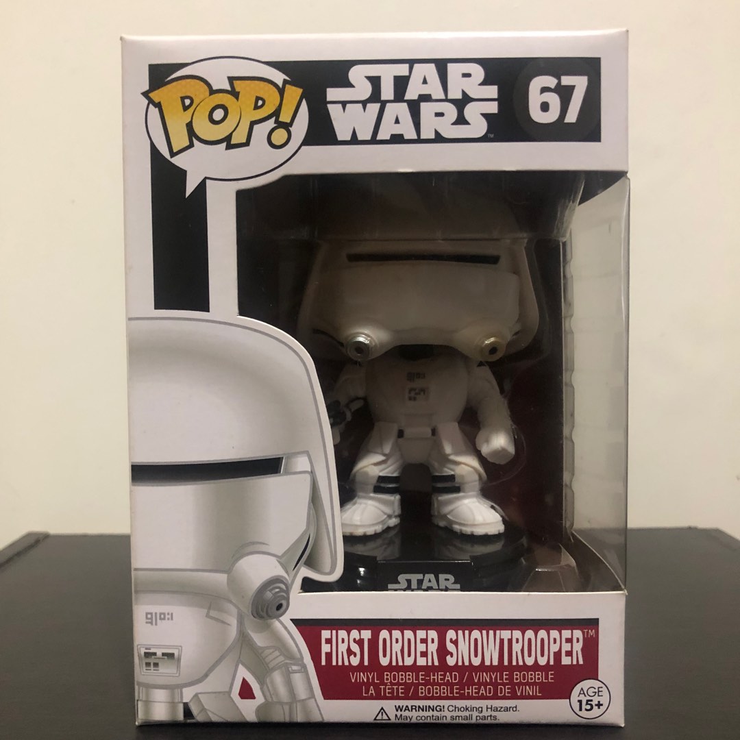 First Order Snow Trooper Funko Pop on Carousell