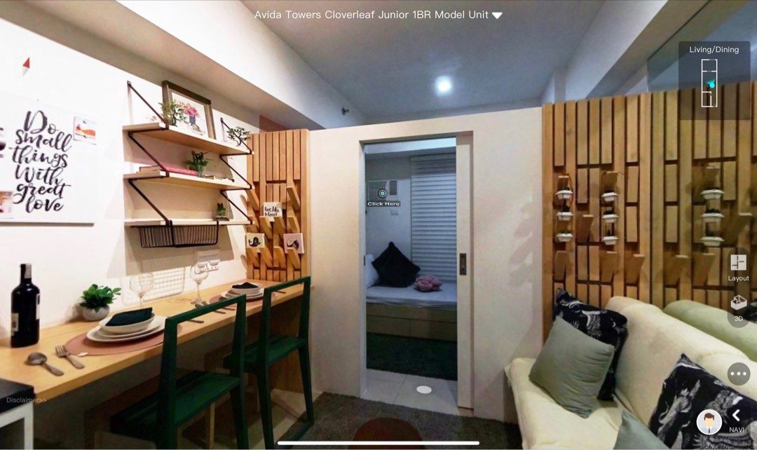 Cloverleaf 1 Bedroom Jr Condo For Sale Ayala Land Quezon City near ...