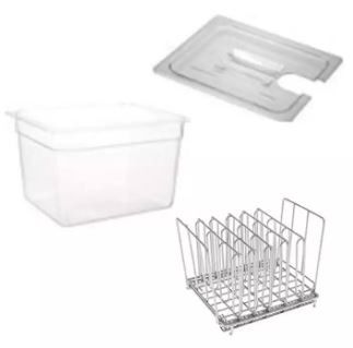 *FREE Metal Food Sorting Rack* 12 Litres Sous Vide Container (For Anova ...