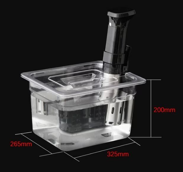 *FREE Metal Food Sorting Rack* 12 Litres Sous Vide Container (For Anova ...