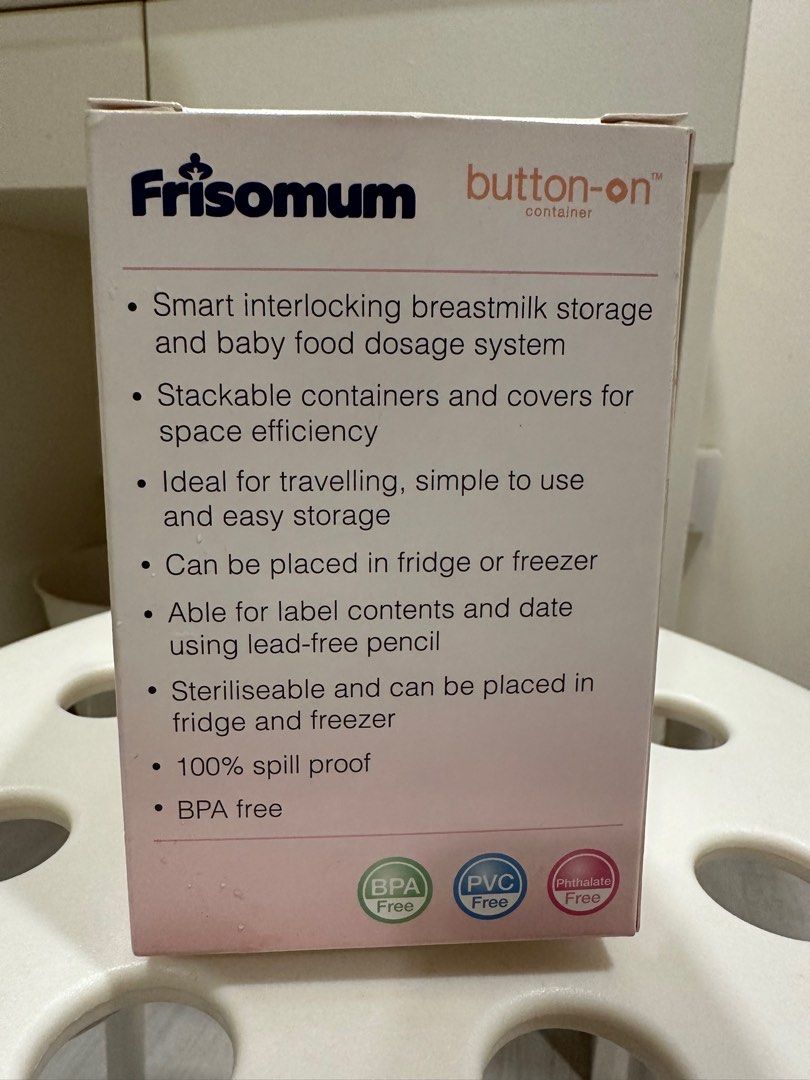 Frisomum Philips Avent Breastmilk Container, Babies & Kids, Nursing ...