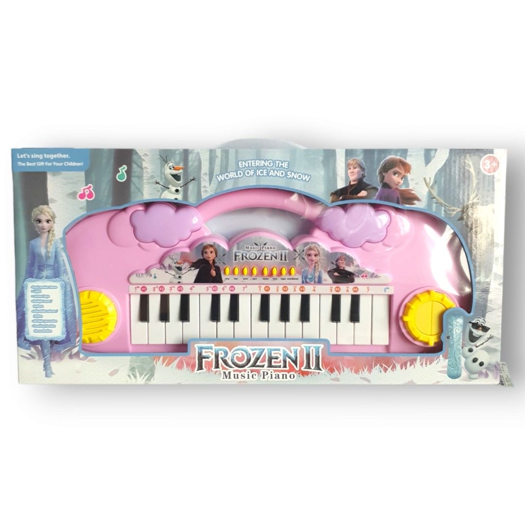 FROZEN 2 Music Piano, Hobbies & Toys, Toys & Games on Carousell