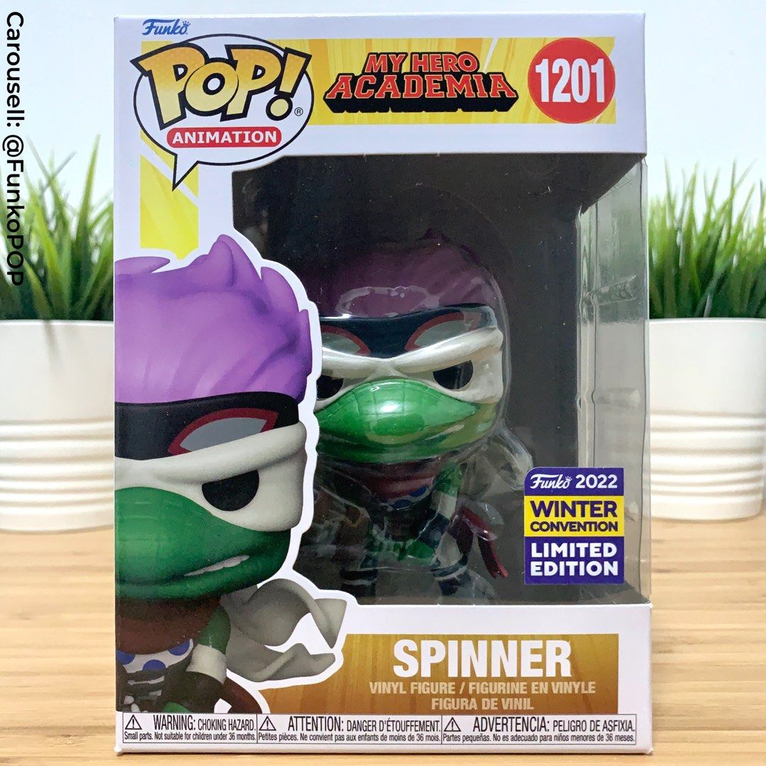 Funko Pop My Hero Academia Spinner 2022 Winter Convention, Hobbies ...