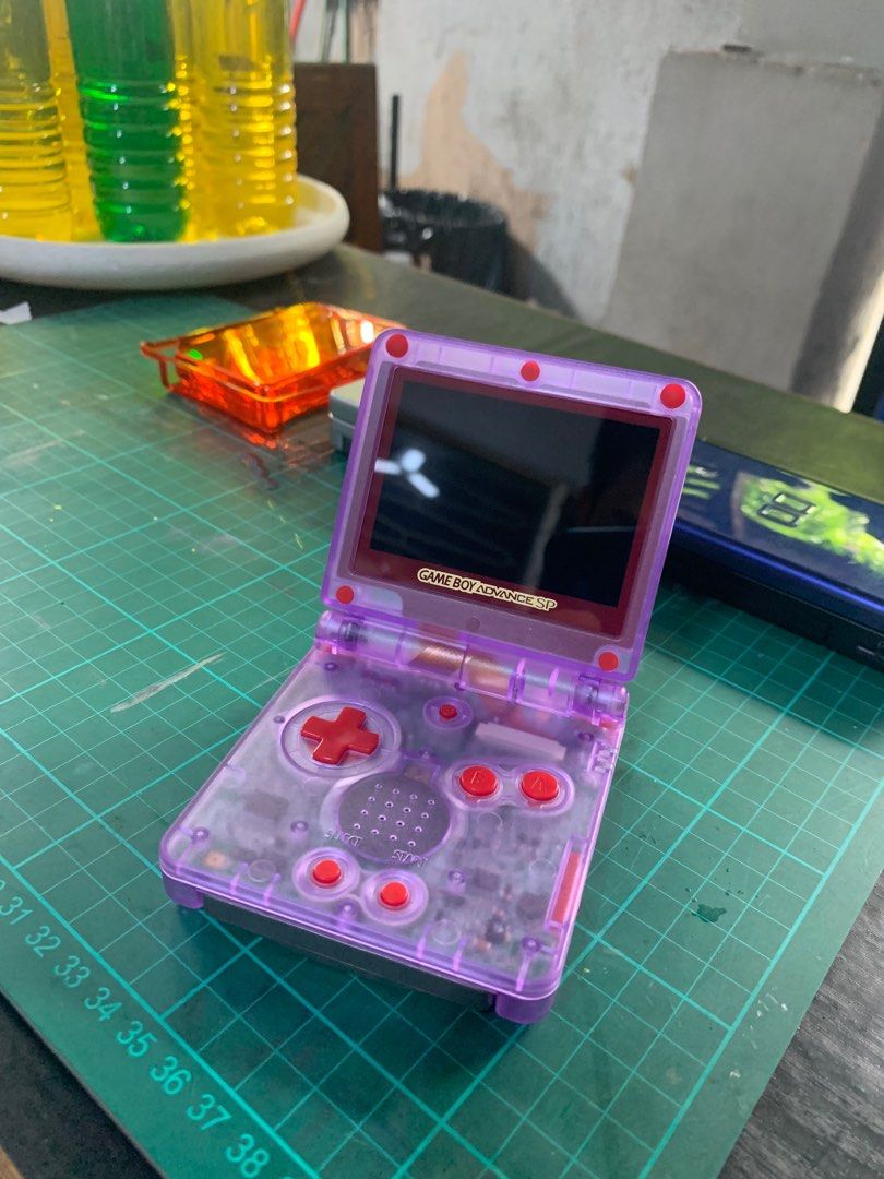 Game Boy Advanced SP ags-001 (Costum Mods), Video Gaming, Video Game Consoles, Nintendo on Carousell