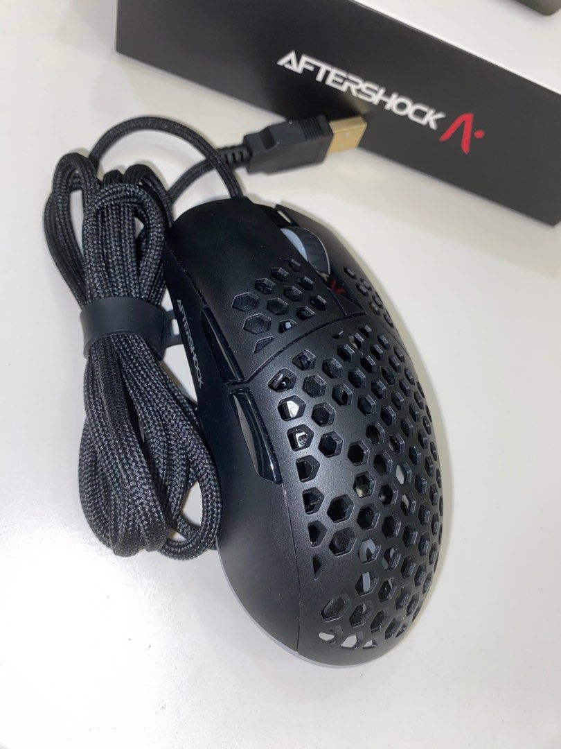 Gaming Mouse Aftershock Hexar v2 Ultra Light Gaming Mouse, Computers ...