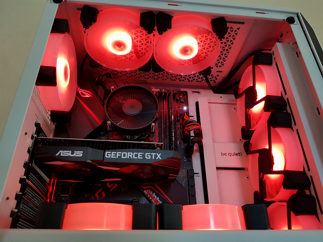 Gaming Rig with ROG Strix Motherboard Desktop PC System Unit Like New ...