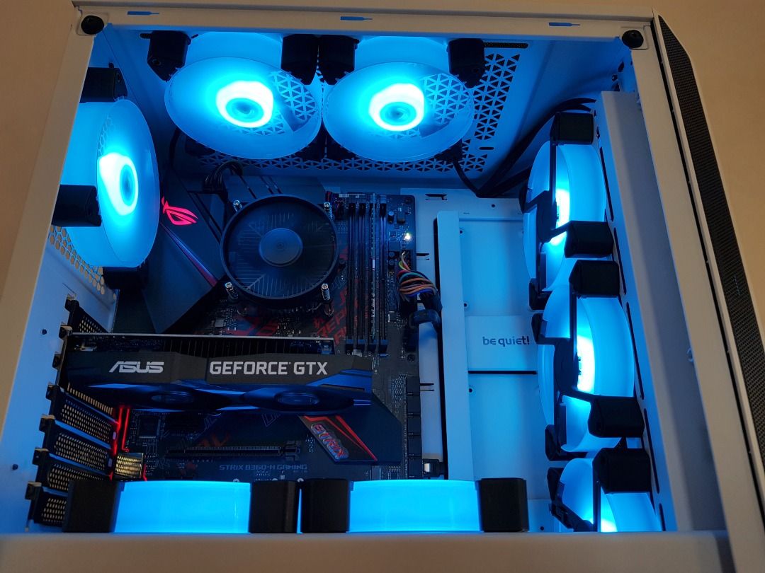 Gaming Rig with ROG Strix Motherboard Desktop PC System Unit Like New ...