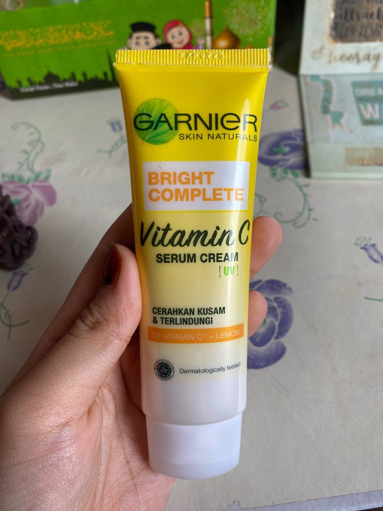 Garnier serum cream, Beauty & Personal Care, Face, Face Care on Carousell