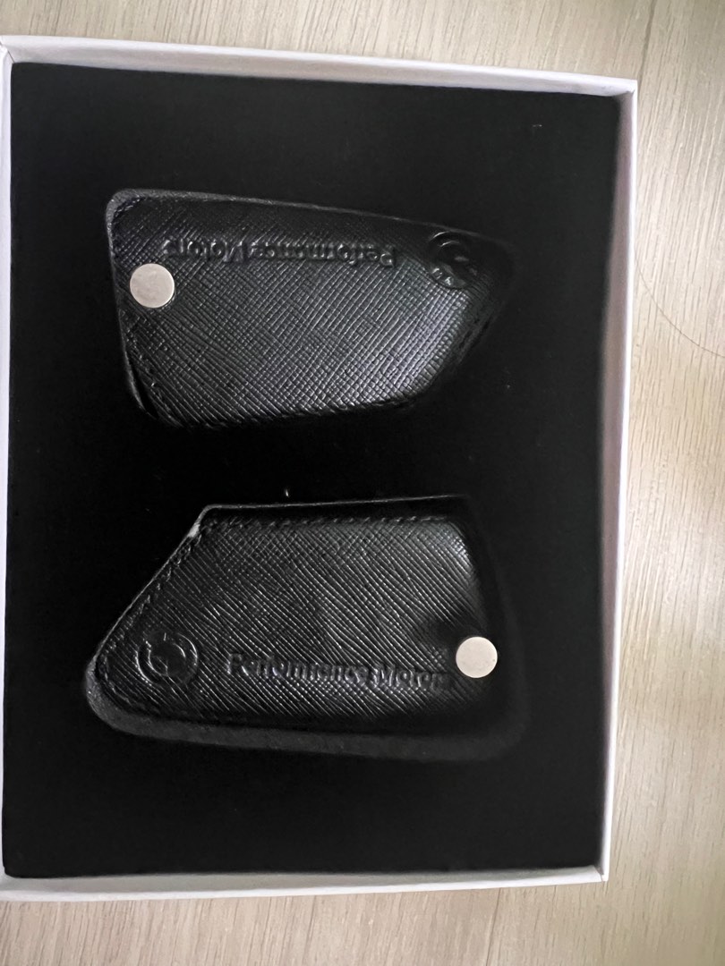 Genuine BMW black leather key fob, Car Accessories, Accessories on ...