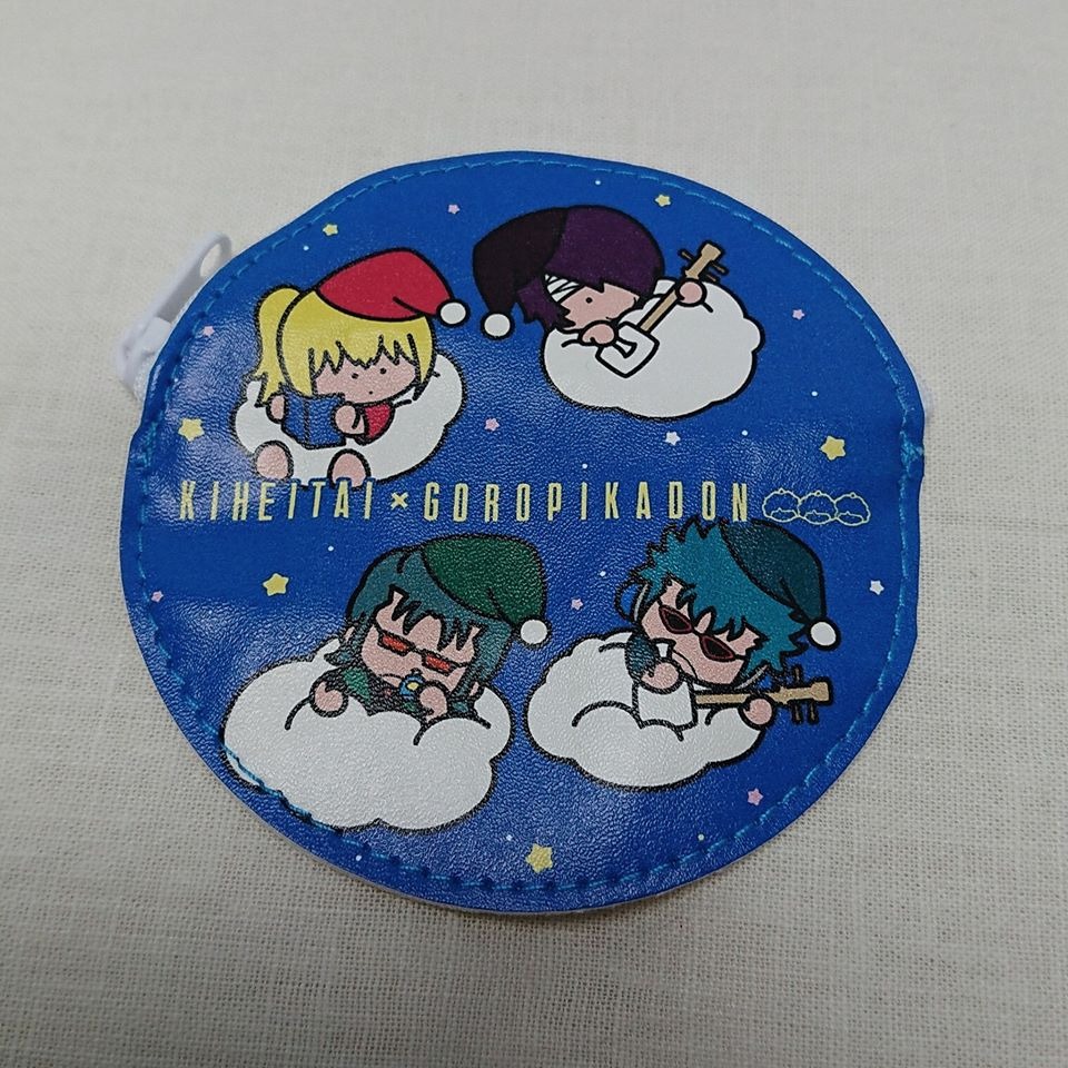 Gintama Sanrio collaboration Kiheitai x Goropikadon Coin Zip Purse ...