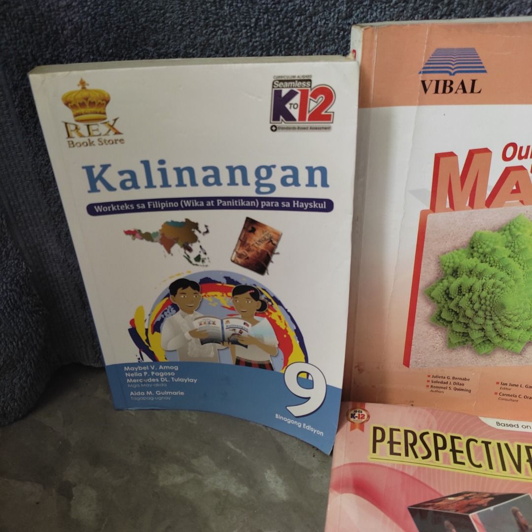 Grade 9 Books K-12 Text Books T.L.E E.S.P Science Grammar and Writing ...