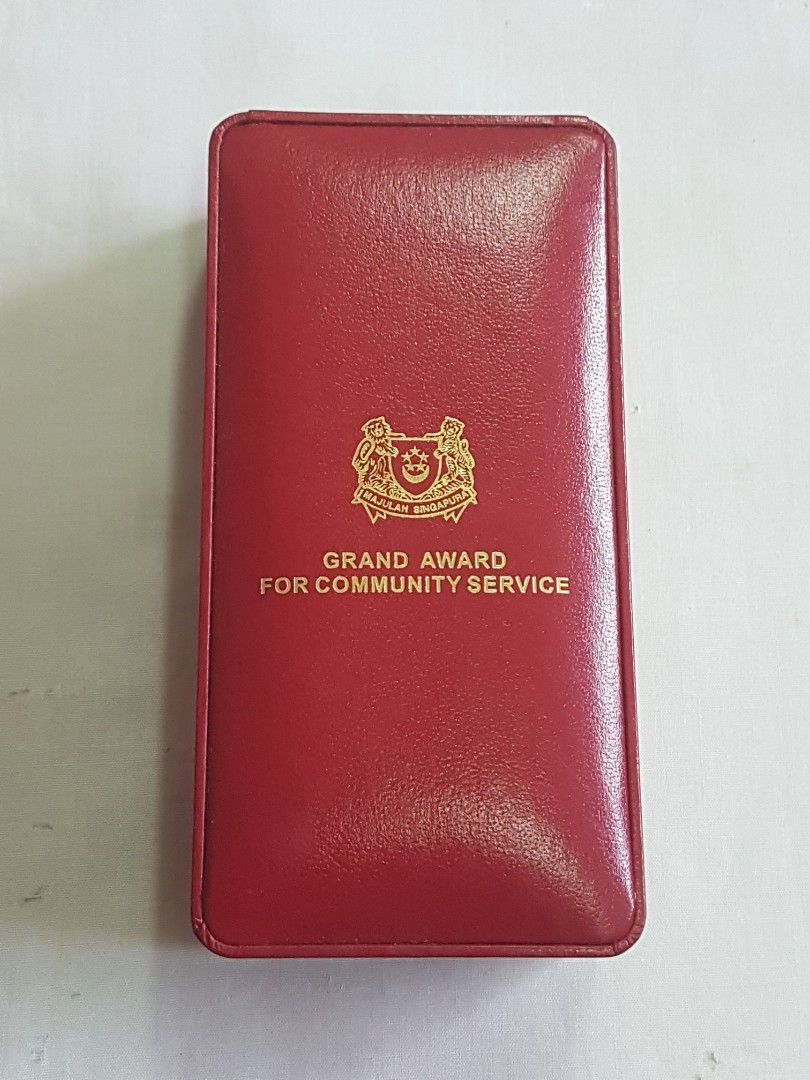 Grand Award For Community Service 10-Years Long Service Award Medal ...