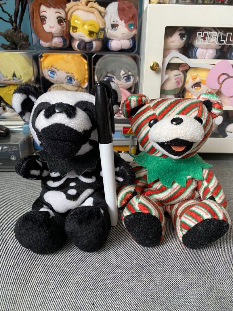 Grateful dead beans bear collection Crazy Finger and CandyMan, Hobbies ...