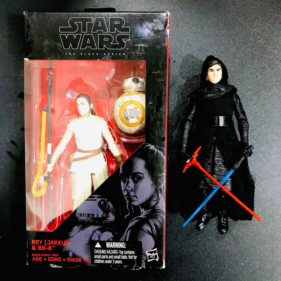HASBRO 6" STAR WARS THE FORCE AWAKENS BLACK SERIES - REY ( JAKKU ...