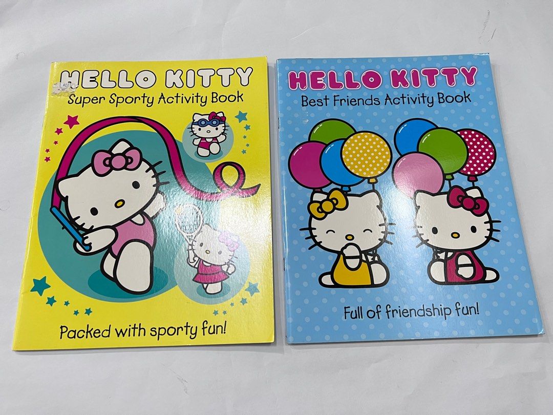 Hello Kitty Activity Book, Hobbies & Toys, Books & Magazines, Children ...