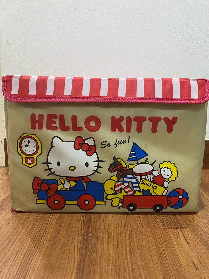 Hello Kitty Storage Box, Furniture & Home Living, Home Improvement ...
