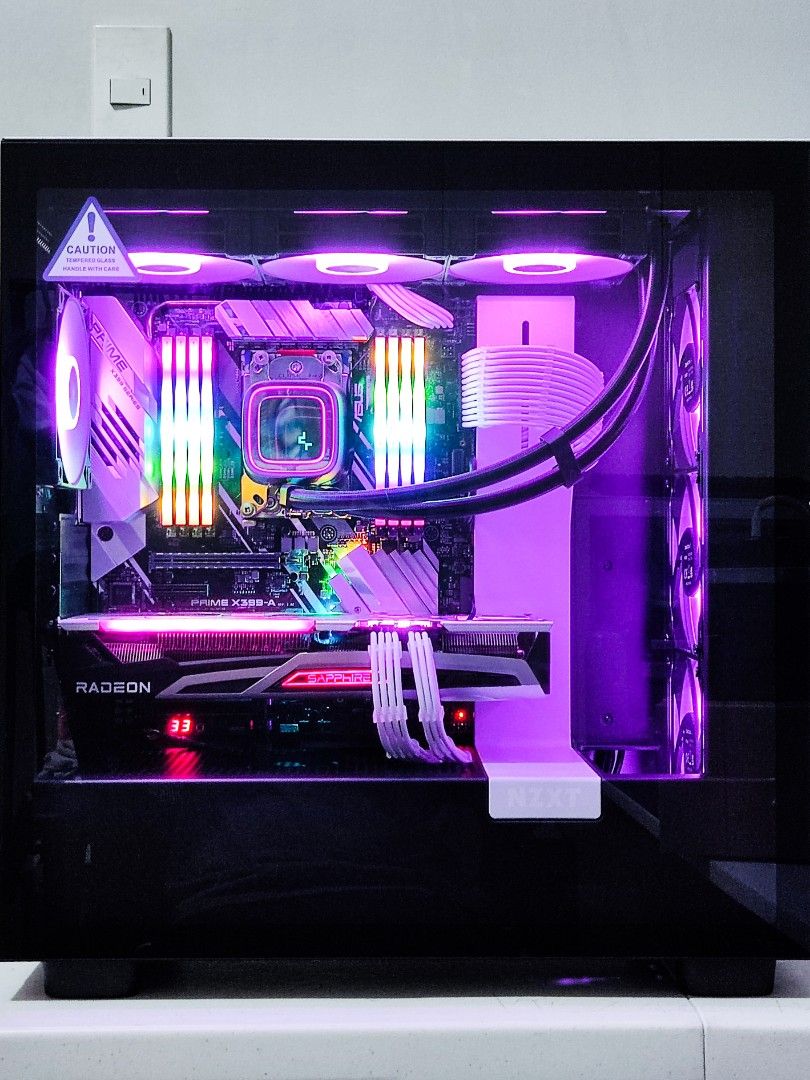 High End AMD Threadripper Workstation Desktop, Computers & Tech ...