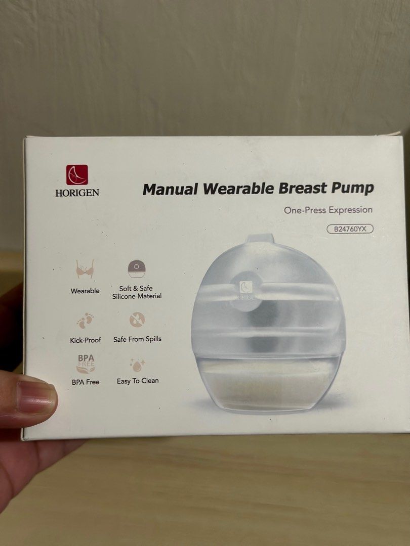 Horigen Manual Wearable Breastmilk Collector, Babies & Kids, Nursing ...