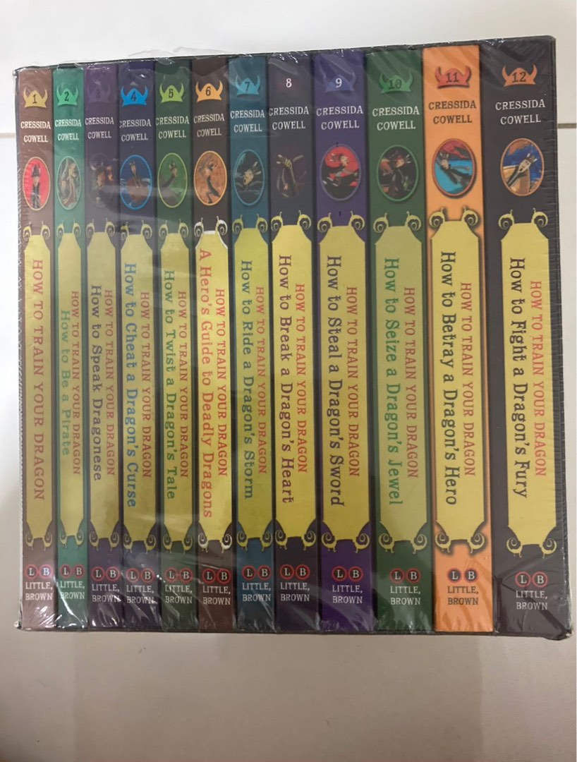 How to train your dragon complete set, Hobbies & Toys, Books ...