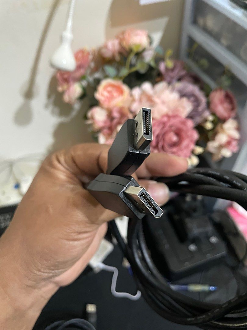 HP DisplayPort Cable 4k HD V1.2 917463-001 1.8m, Computers & Tech, Parts & Accessories, Cables ...