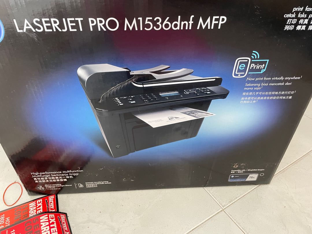 hp laserjet pro m1536dnf mfp, Computers & Tech, Printers, Scanners ...