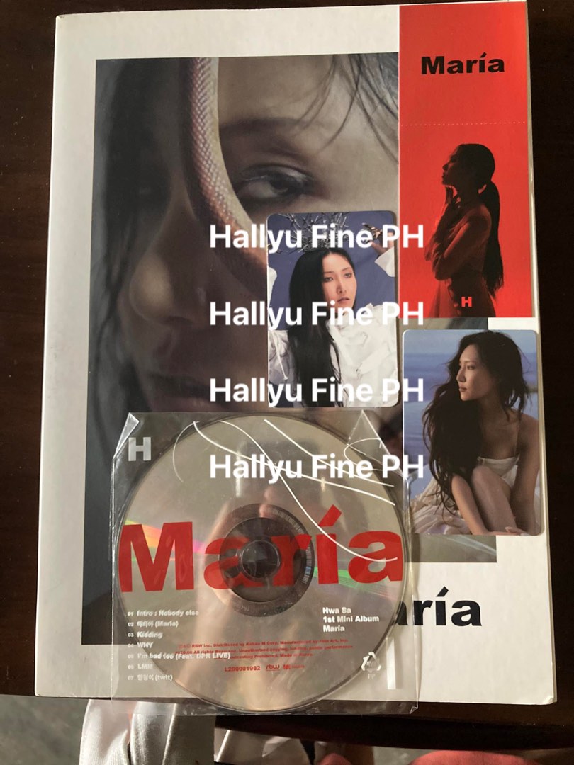 Hwasa Maria album, Hobbies & Toys, Memorabilia & Collectibles, K-Wave ...