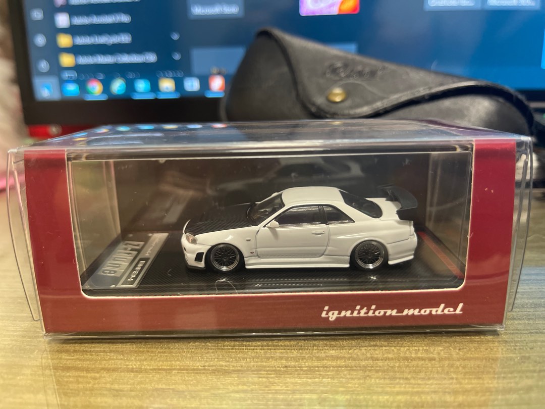 Ignition Model IG 1:64 Nismo R34 GT-R Z-tune 1864 white 白色, 興趣及遊戲, 收藏品及 ...