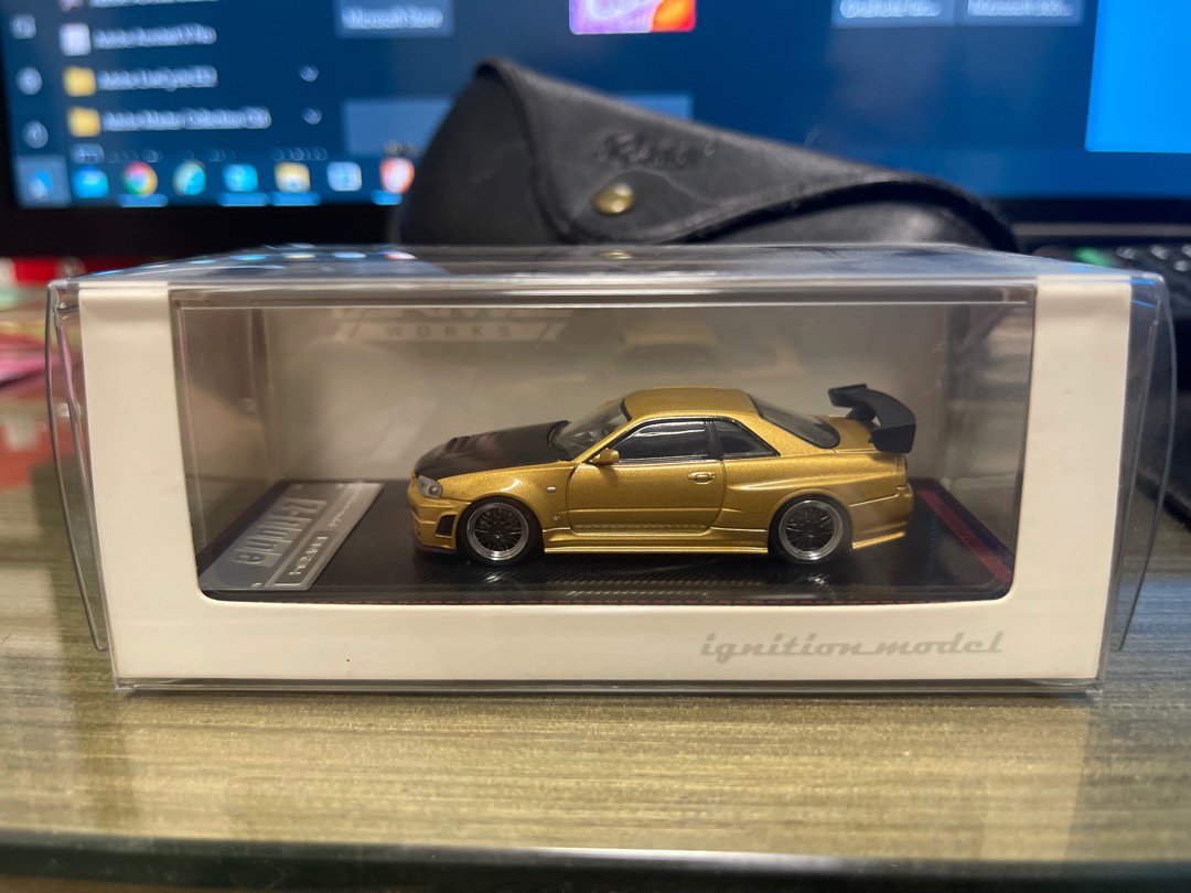 Ignition model IG 1:64 Nismo R34 GT-R Z-tune Gold 1875 金, 興趣及遊戲, 收藏品及 ...
