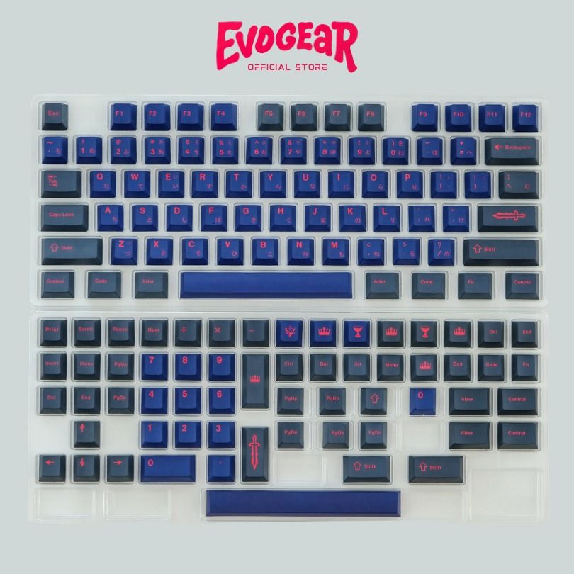 {IN STOCK} Saber Alter Keycaps | Japanese Keycaps | Cherry Profile ...