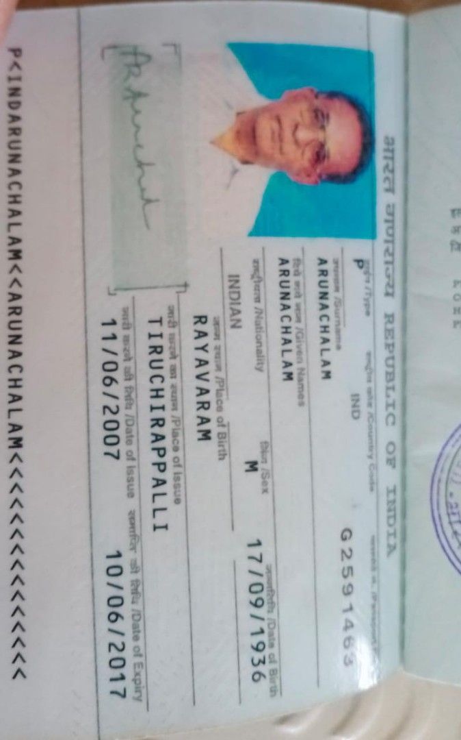 India Passports , issued in 1980 - 2007. Some from same family. Not ...