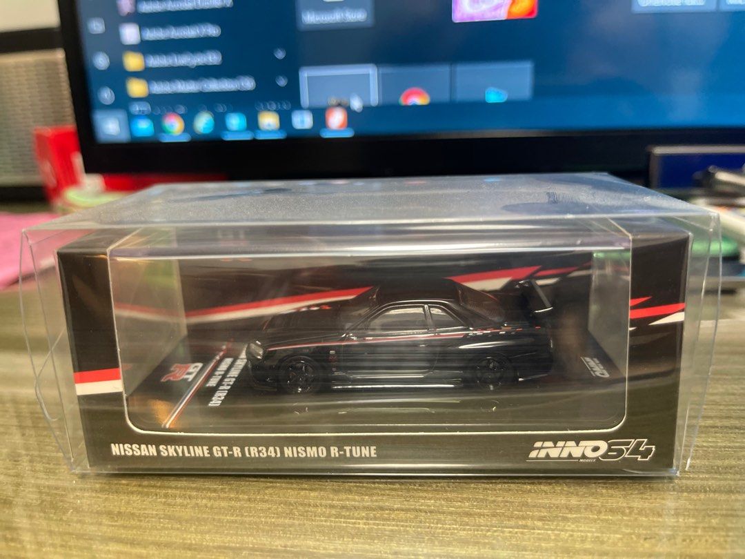 Inno64 1:64 GT-R R34 Nismo R-tune Black, 興趣及遊戲, 收藏品及紀念品, 明星周邊 - Carousell