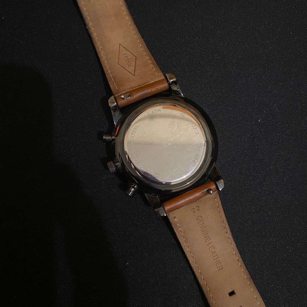 Jam Tangan Fossil FS5512 not seiko casio, Fesyen Pria, Jam Tangan di ...