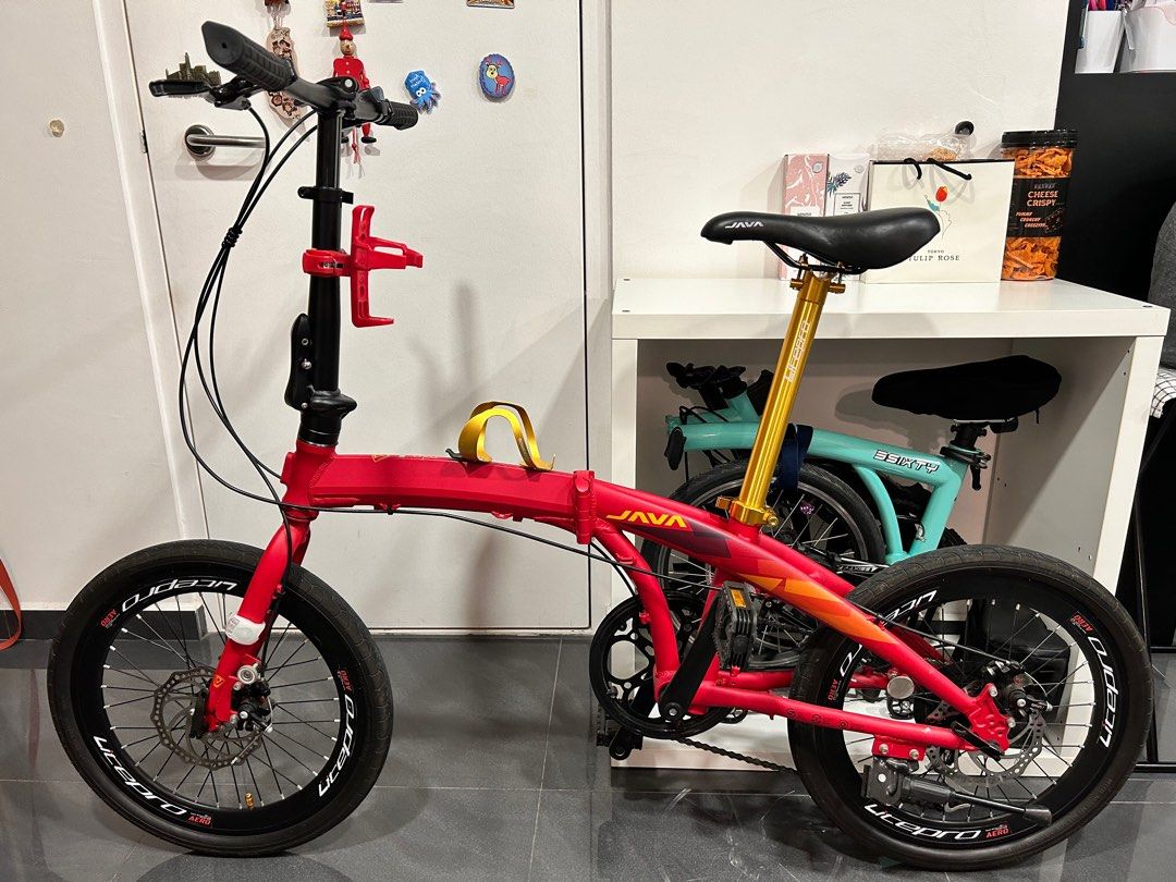 Java zelo iron man red colour Version 2 for sale 3sixty pikes Brompton ...